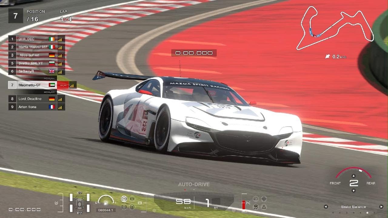 Gran Turismo 7 - Daily Race B - Maggiore Circuit Full Course - Mazda RX ...