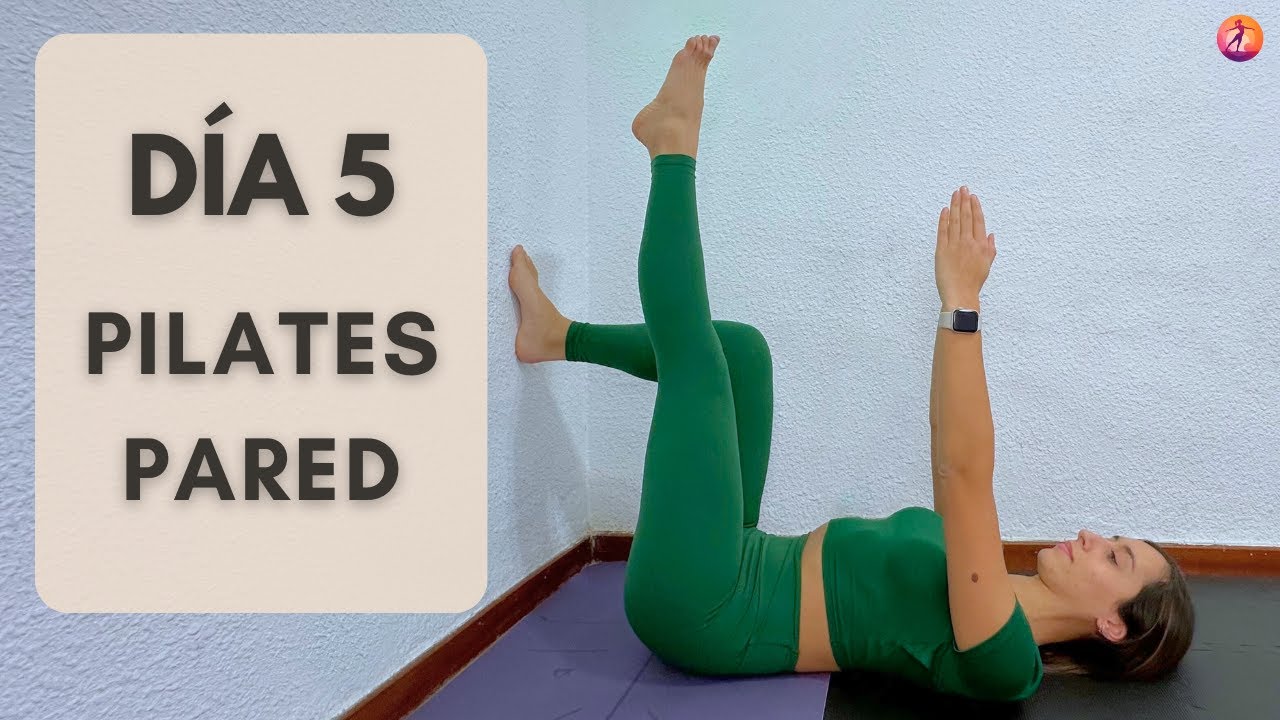 Día 5: Pilates en la Pared | Reto 30 días de Pilates - YouTube