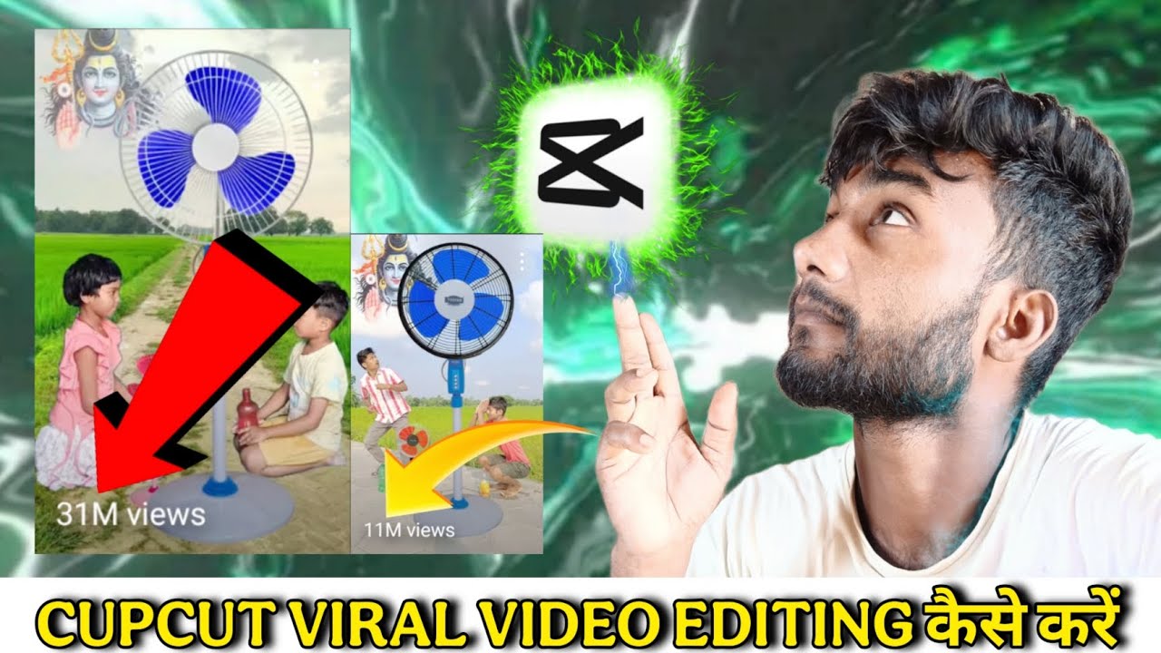 Cupcut viral video editing tutorial || cupcut में viral वीडियो editing ...