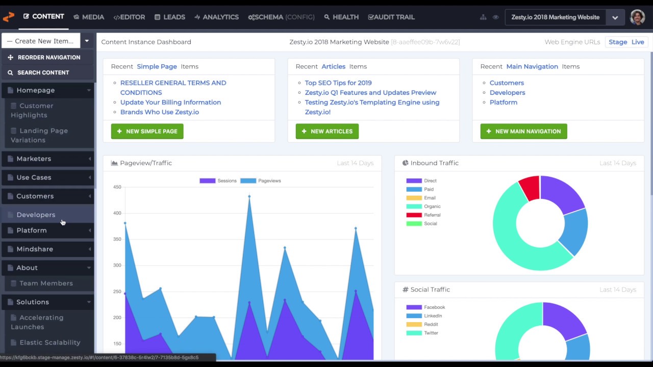 Zesty io Manager Application UI Update Walkthrough - YouTube