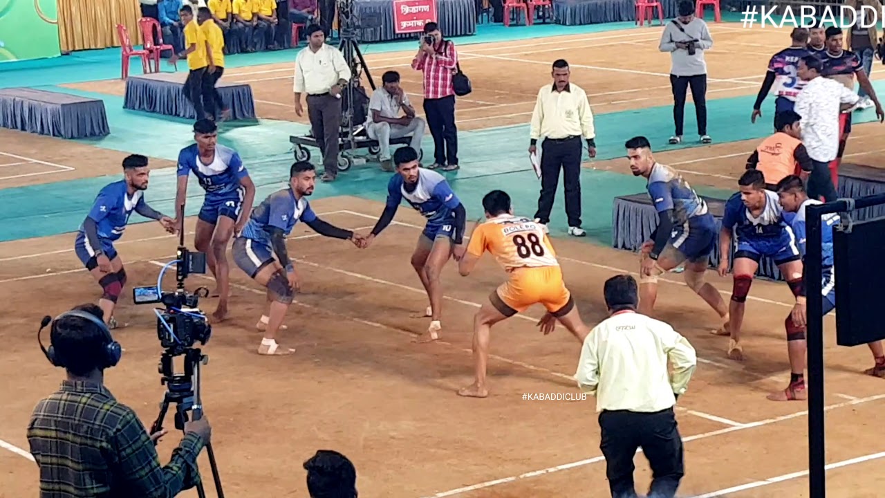 AIR INDIA VS MAHENDRA AND MAHENDRA STATE LEVEL KABADDI MATCH 2020 - YouTube