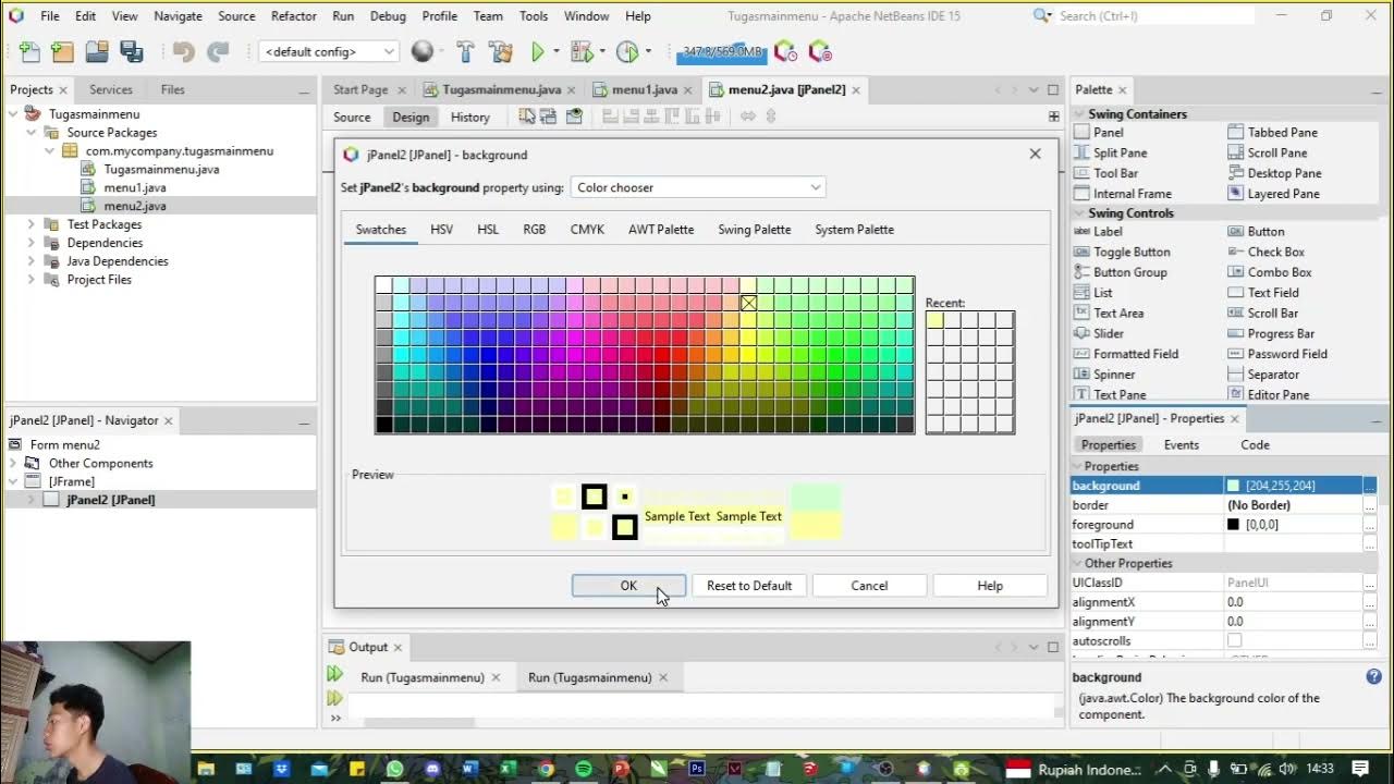 Tutorial Membuat Navigasi Antar JFrame di Java Netbeans - YouTube