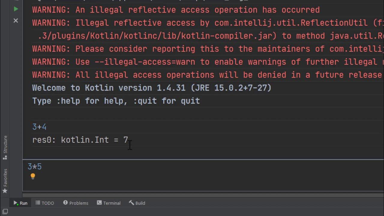 Kotlin Repl Intellij - #4.1 Kotlin Repl : Read Eval Print Loop. Kotlin Tutorial For Beginners ...