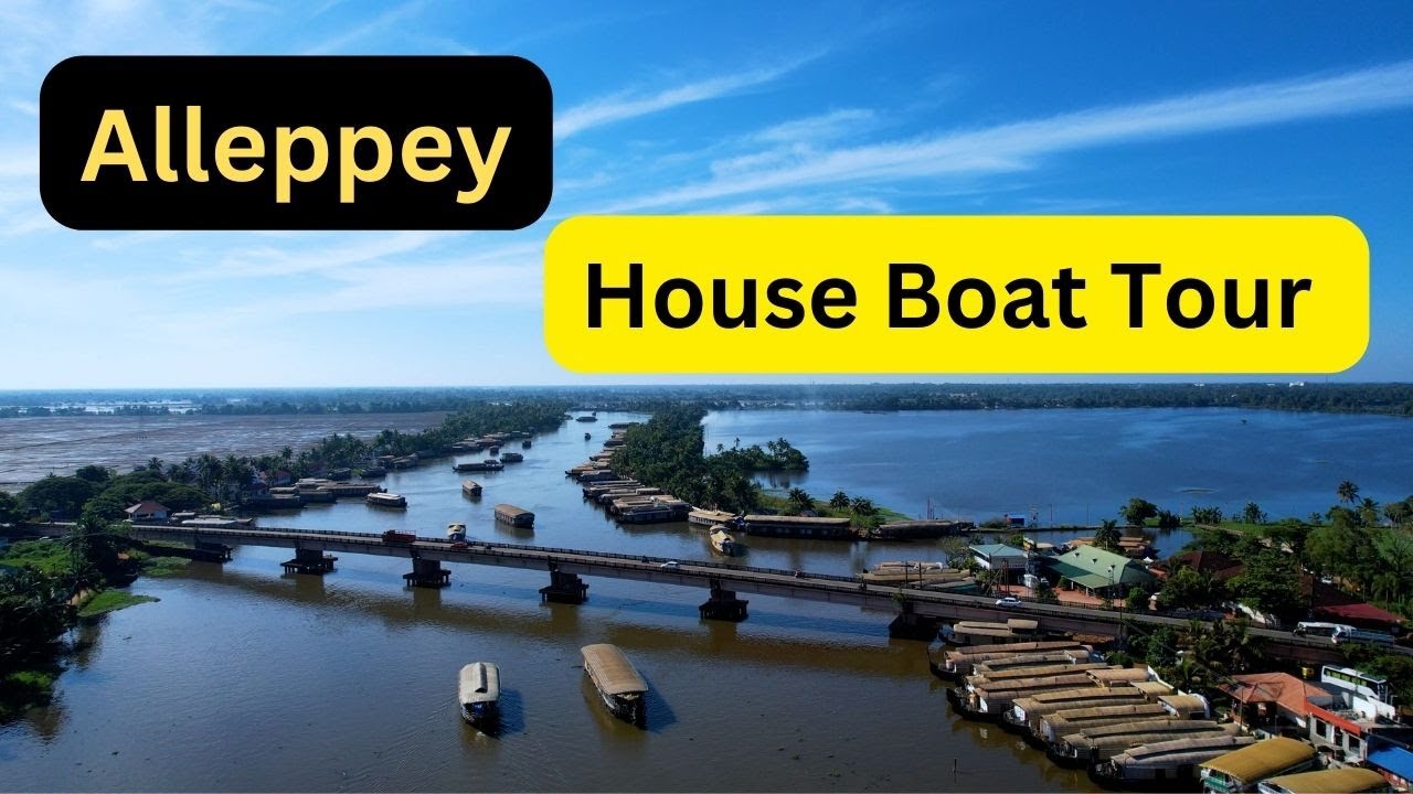 Alleppey Houseboat Trip | Best Place To Visit in Kerala | Travel Vlog ...