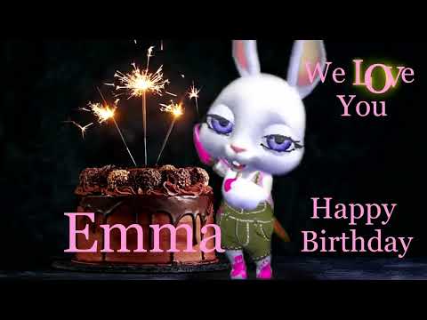 Emma Birthday Song  - Happy Birthday Dear Emma