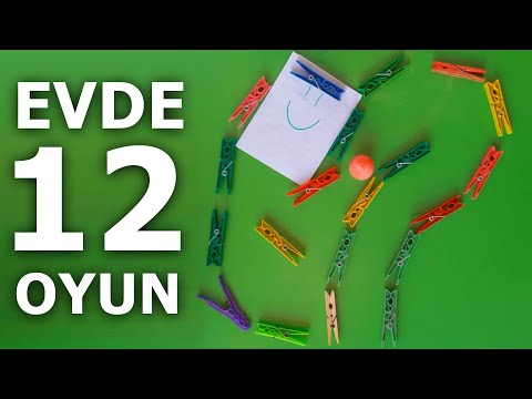Evde Çocuklarla Oynanacak Oyunlar - Çocuklarla Evde Oyun Örnekleri
