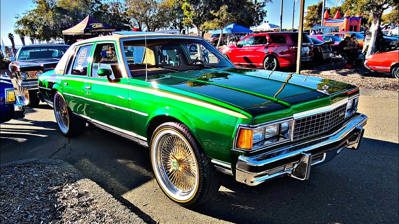 1978 Box Chevy Caprice On 4x Gold Zeniths & Vogues - YouTube