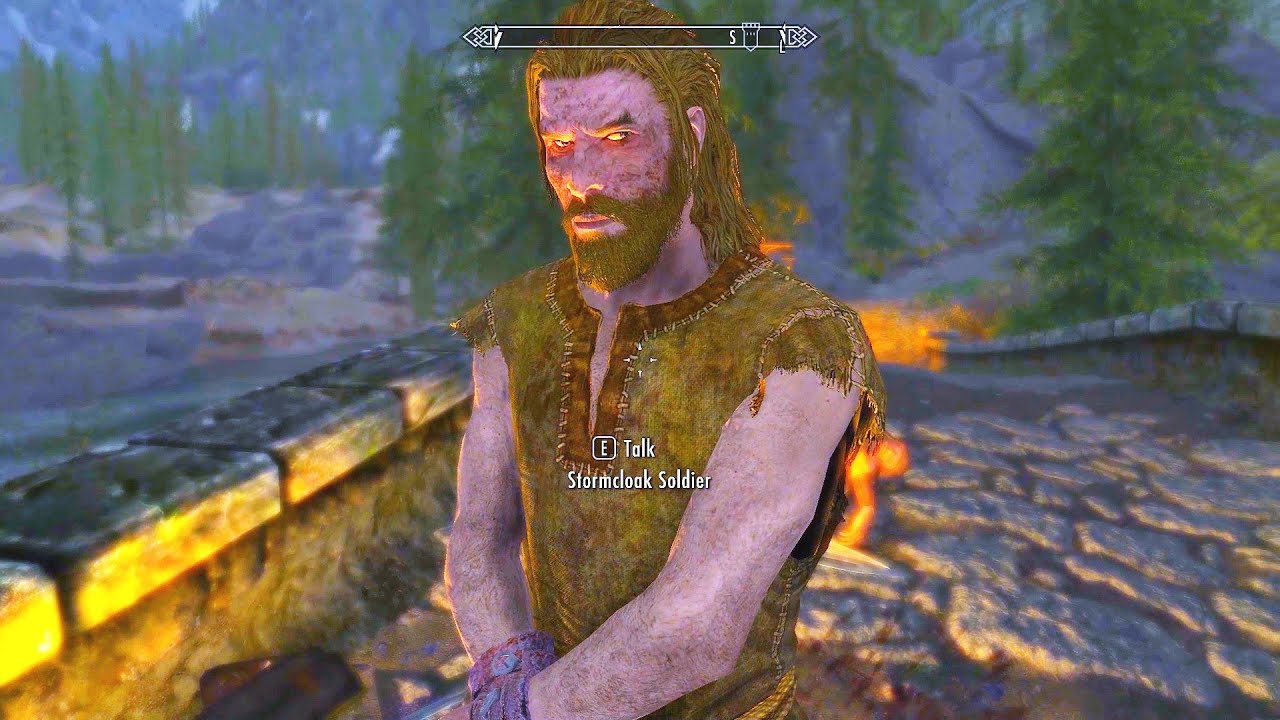 This video shows what would be with Skyrim without Imperial protection ...