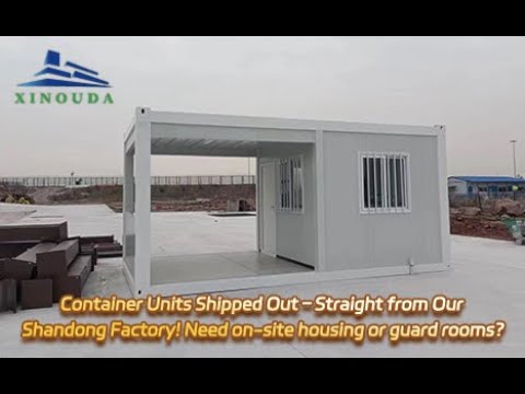 Fast Installation Site Camp with Quick Assembly Container Houses | 48 Units Installed in 2 Days