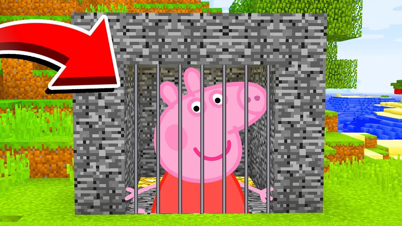 Minecraft : We TRAPPED PEPPA PIG! (Ps3/Xbox360/PS4/XboxOne/PE/MCPE ...
