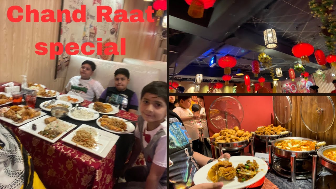 Chand Raat Special Vlog | Eid Ki Tayyari | Aftar Buffet | Lachine ...