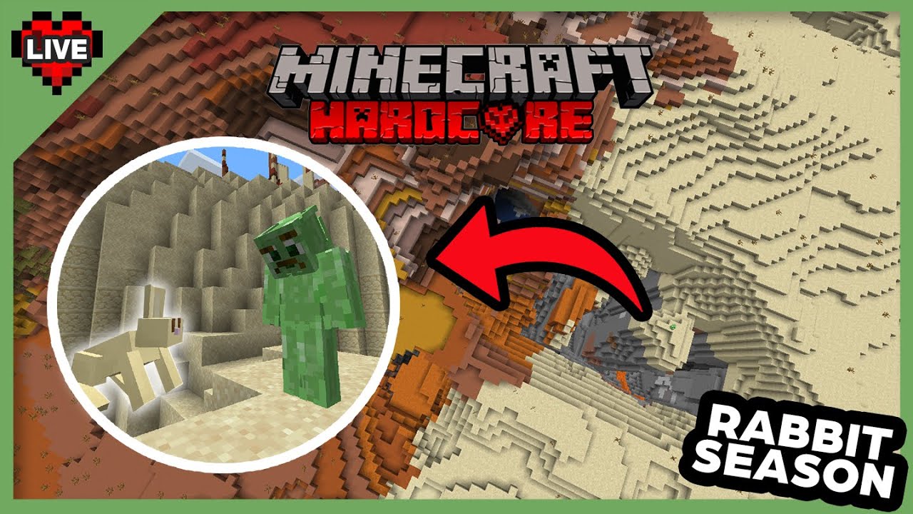 Hunting for Bugs Bunny in Minecraft - HARDCORE Minecraft 1.19 Survival ...