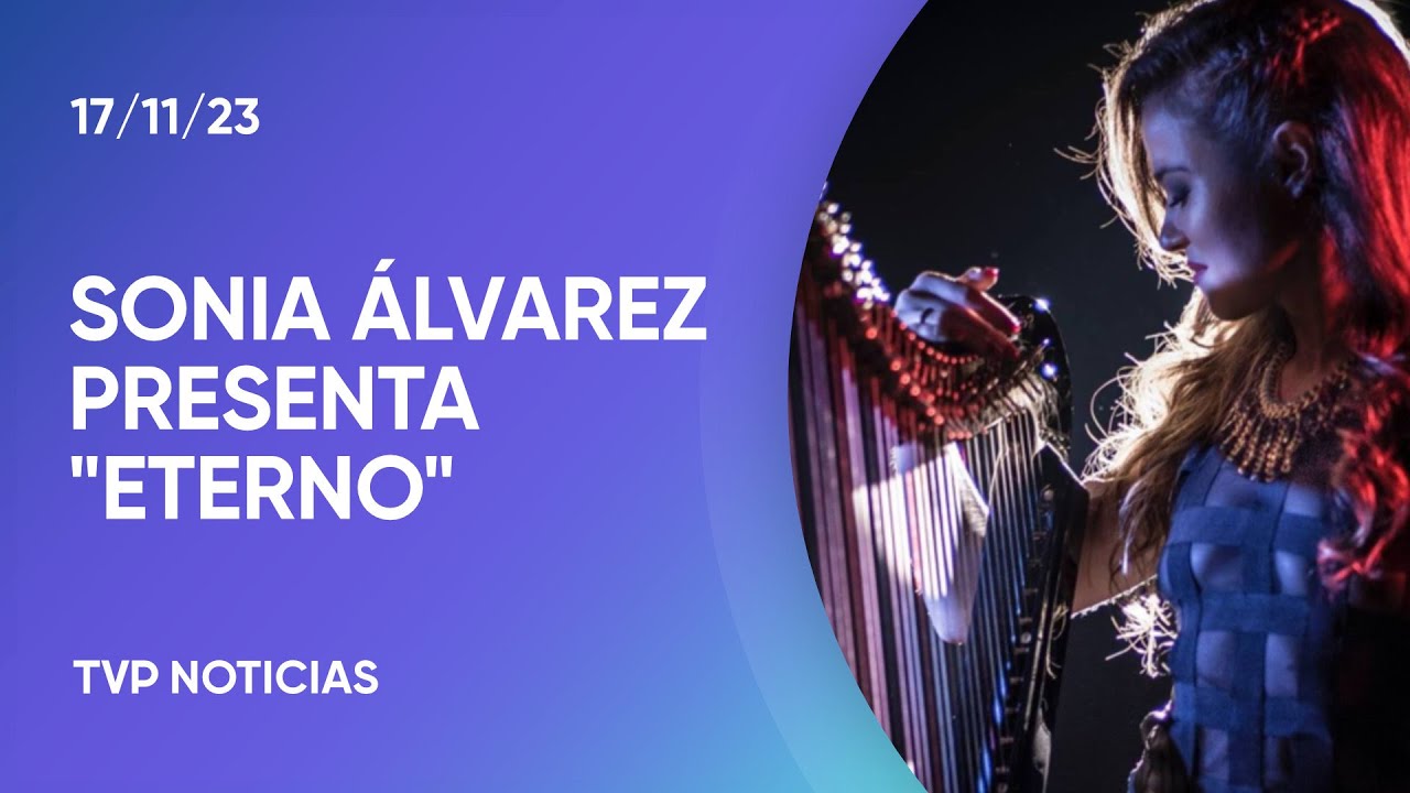 La arpista Sonia Álvarez presenta "Eterno" - YouTube