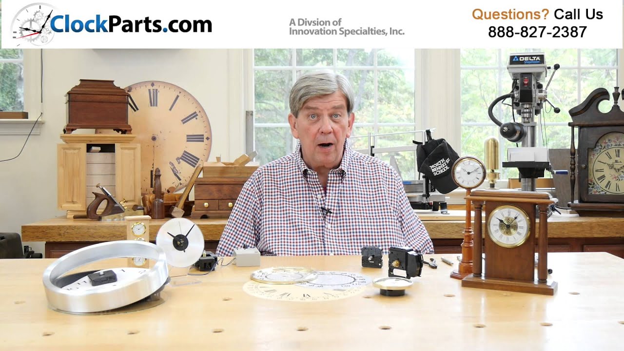 Clock Parts Catalog - YouTube