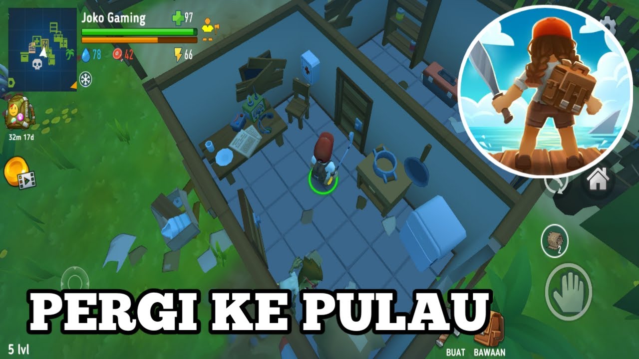 Pergi Ke Pulau - Grand Survival: Raft Adventure Games Android - YouTube