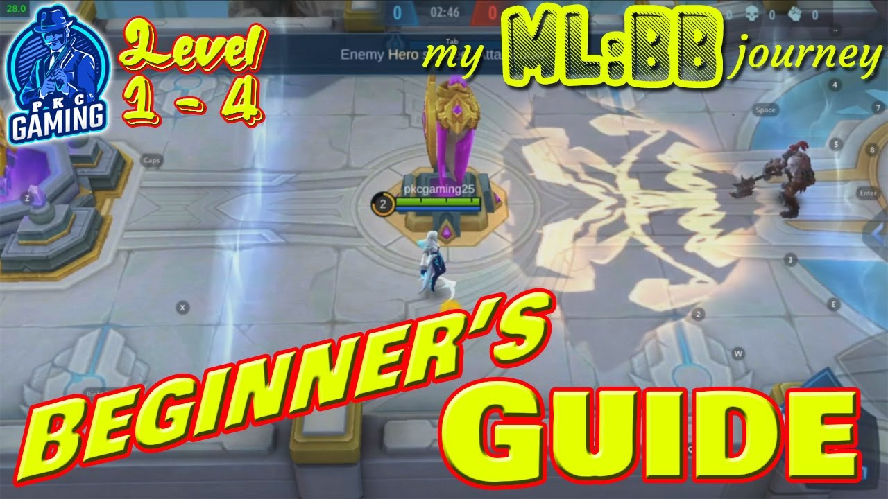 Mobile Legends : Bang Bang | PC Beginner Game play | Level 1 - 4 - YouTube