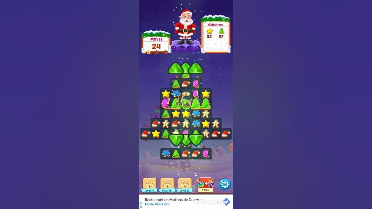 Christmas Cookie: Match 3 Game - match puzzle game - Level 5 gameplay ...