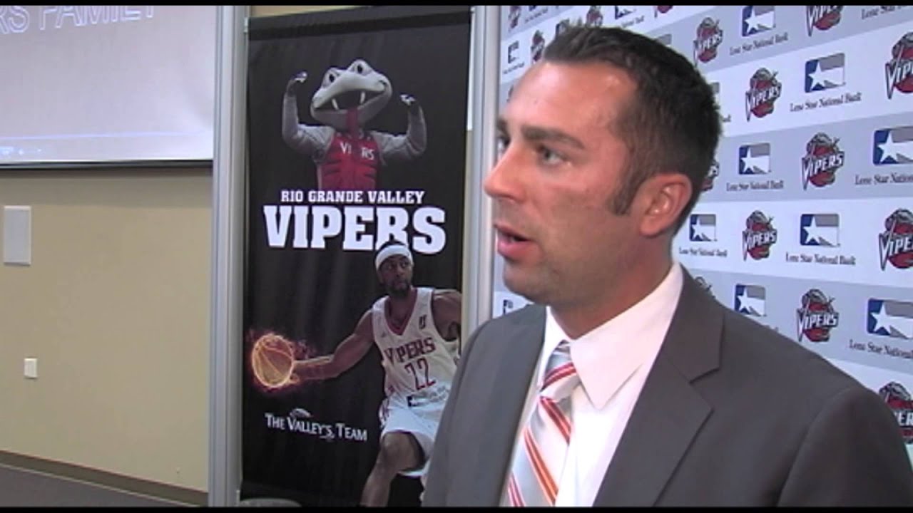 New Vipers Coach Nevada Smith - YouTube