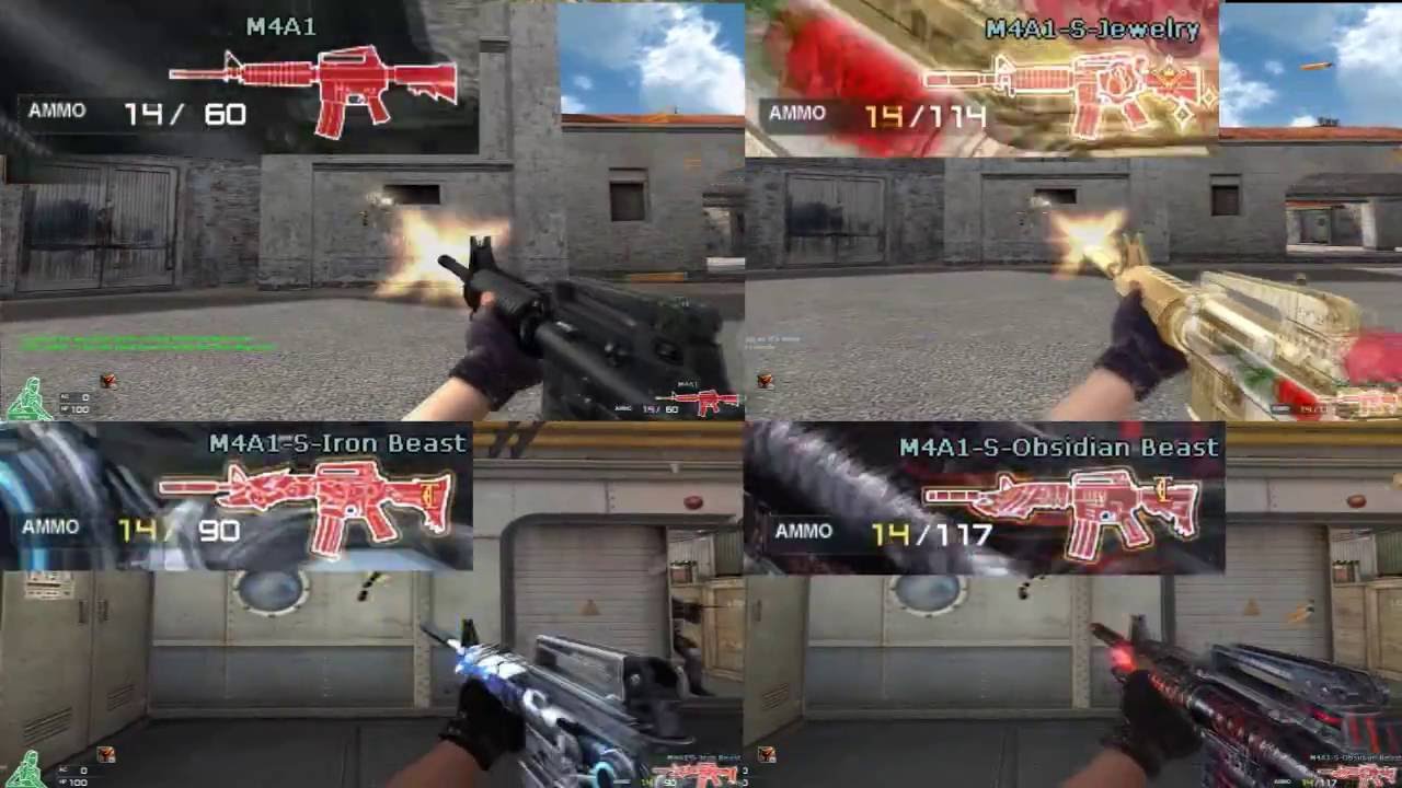 Crossfire PH - M4A1 vs M4A1 VIPs | RoF Test - YouTube