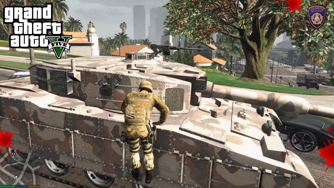 GTA 5 POLICE - LSPDFR / City Patrol of 2023 / Protecting the city from ...