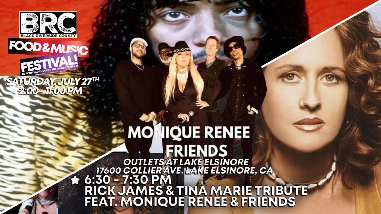 Monique Renee’ & Friends Jam Session & Rick James & Teena Marie Tribute BRC Food & Music ...