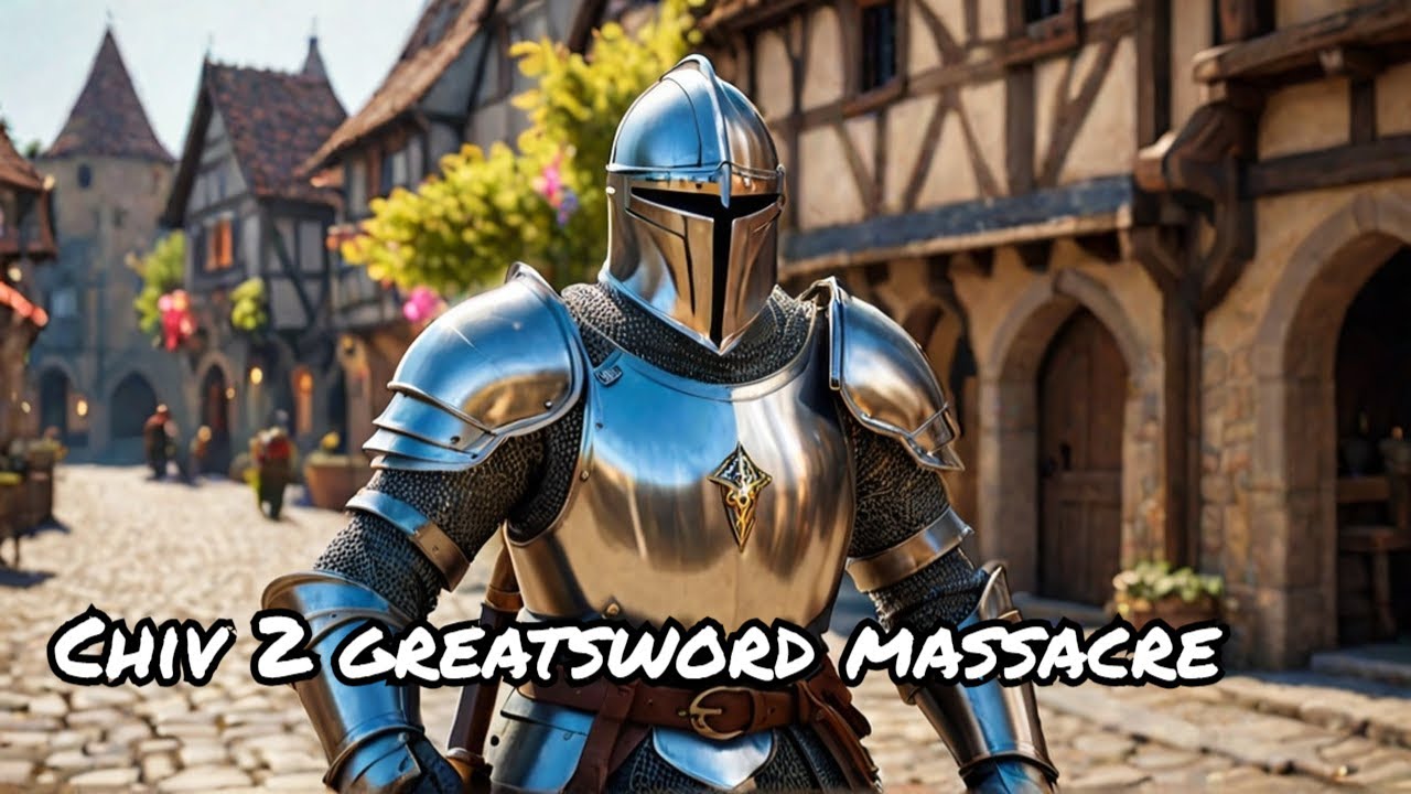 Chivalry 2 Gameplay with the Great sword - YouTube