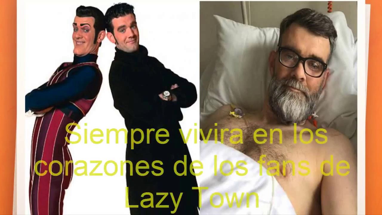 Fallece él actor Robbie Rotten de lazy town muere de cáncer - YouTube