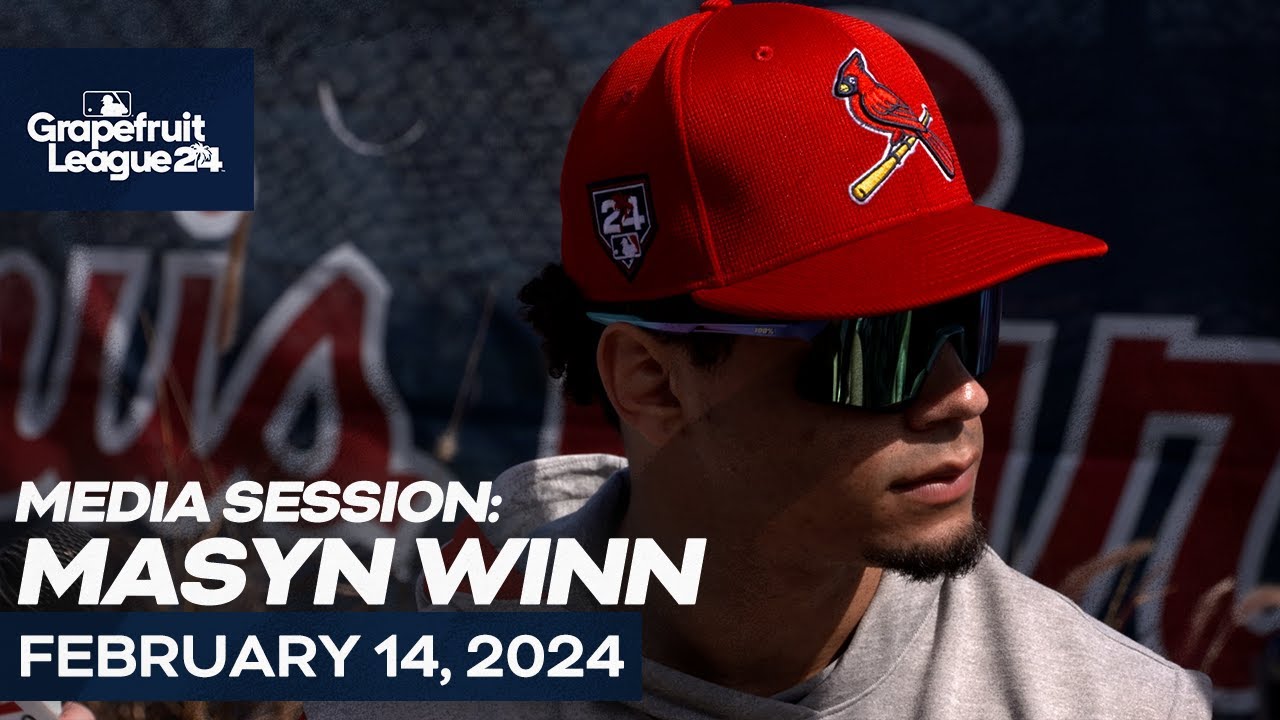 Masyn Winn: Spring Training Media Session | St. Louis Cardinals - YouTube