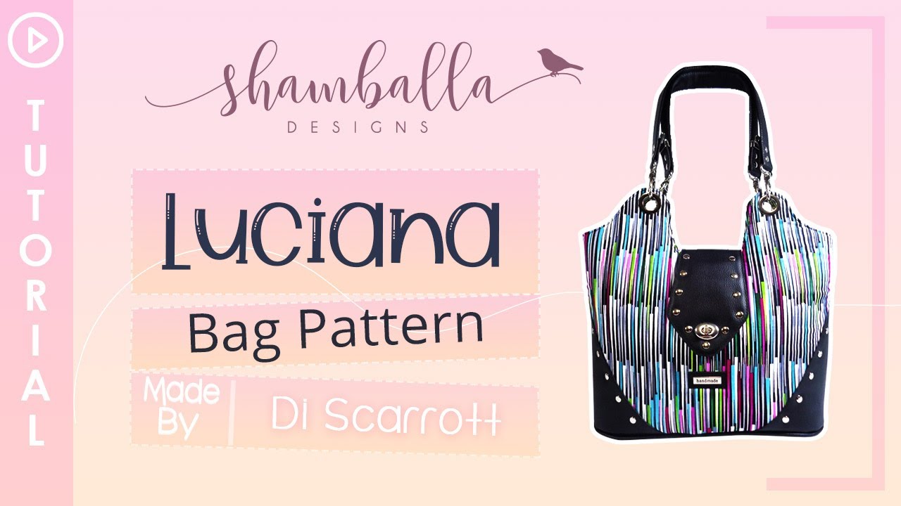 Luciana Bag by Shamballa Bags Tutorial - YouTube