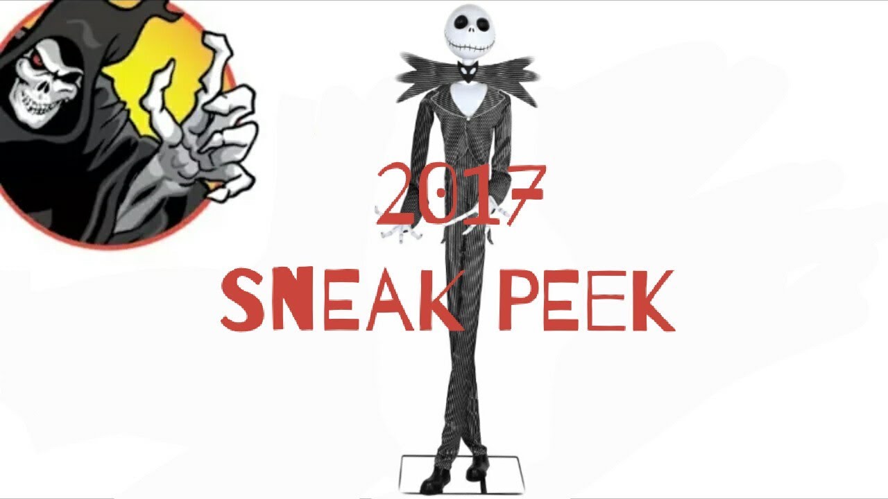 Spirit Halloween 2017 : Jack The Skellington SNEAK PEEK - YouTube