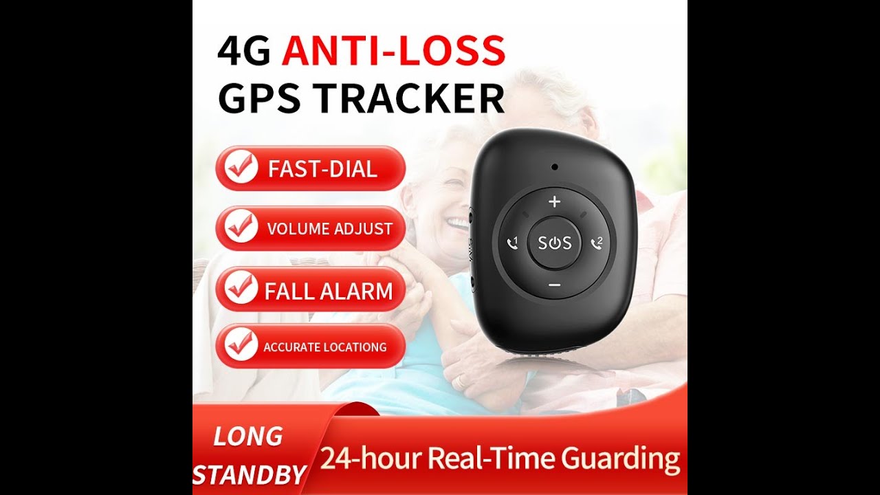 GPS Tracker for Adults and Elder with alzheimer with SOS alarm Voice ...