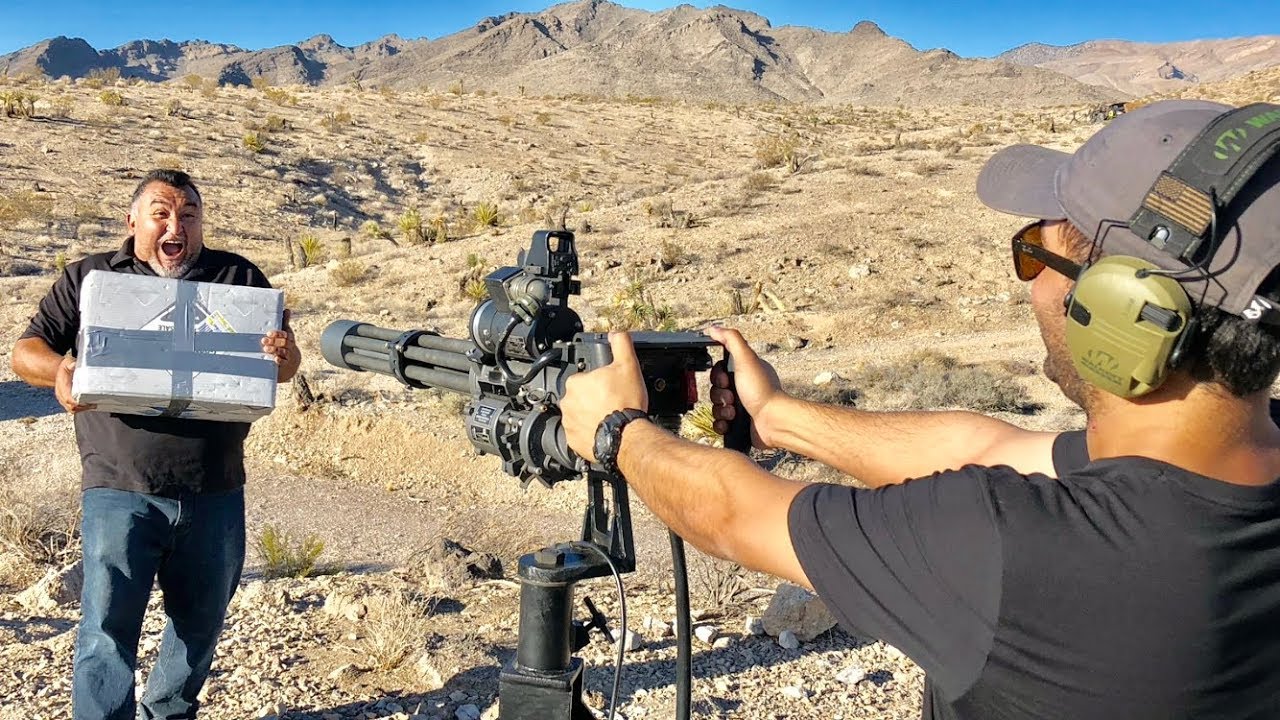 How Much Paper Does It Take To Stop A Minigun YouTube How Much Paper Does It Take To Stop A Minigun YouTube