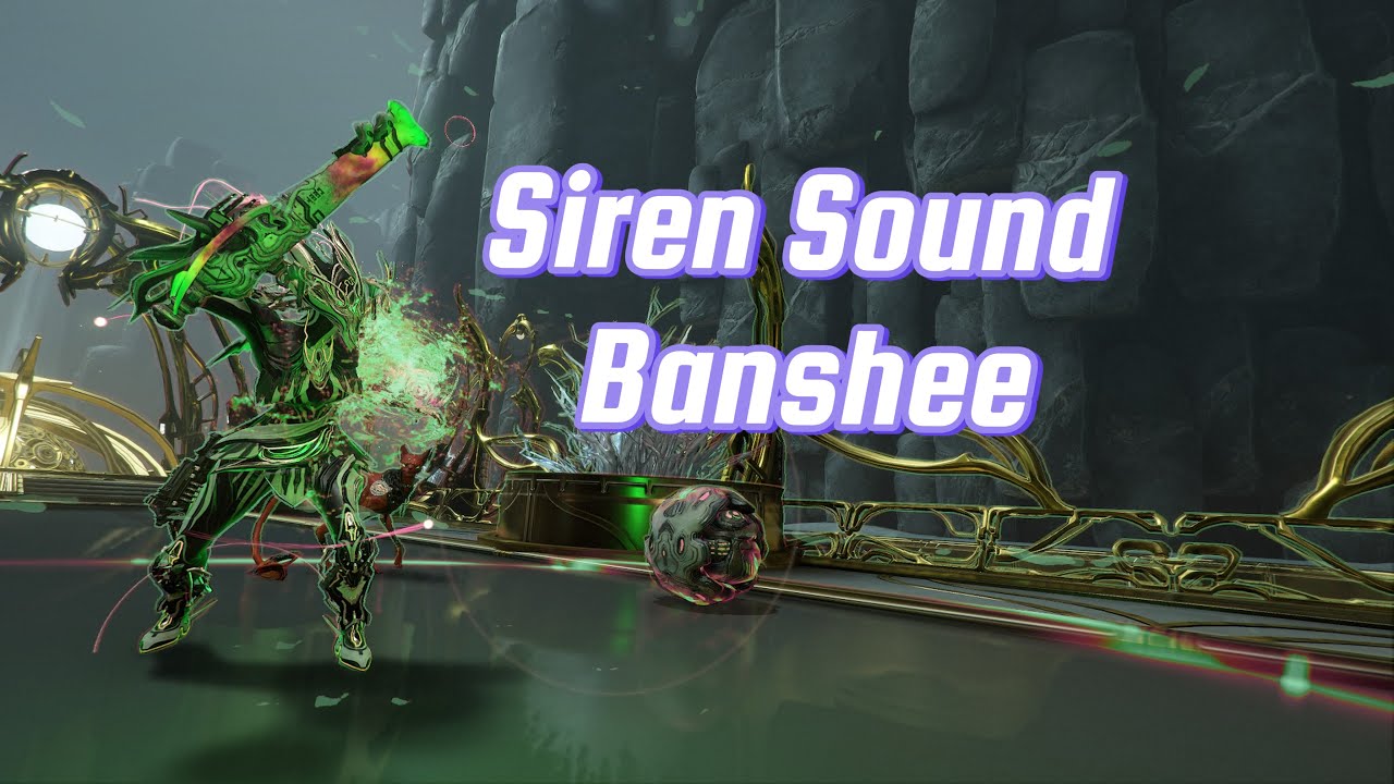 [WARFRAME] SIREN BANSHEE ULTIMATE CC QUEEN‼️ - YouTube