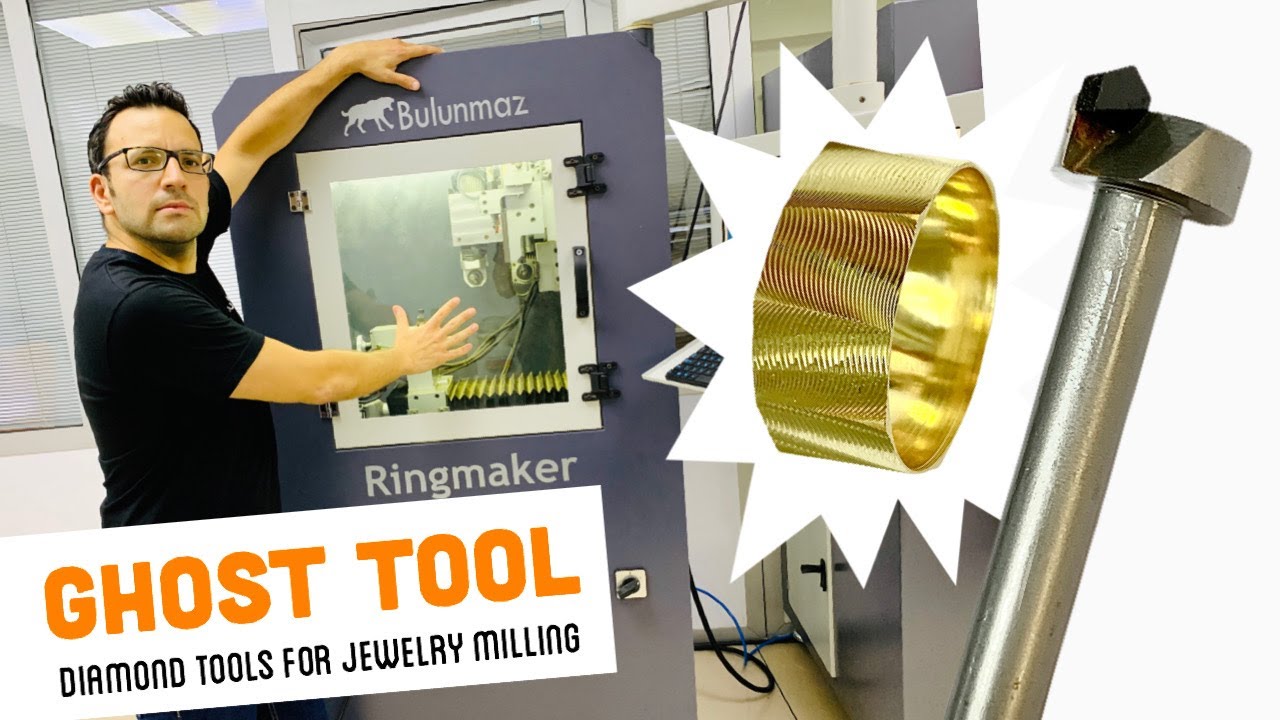 Ghost Tool for JEWELRY CNC MACHINE (#BulunmazCNCTools) - YouTube