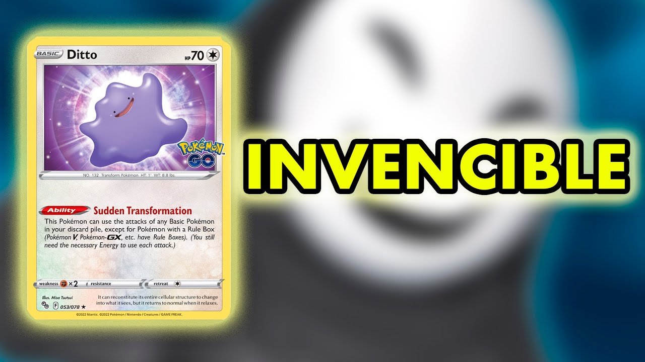 DITTO con PANICK MASK es INVENCIBLE! y copia ataques - Juego de Cartas ...