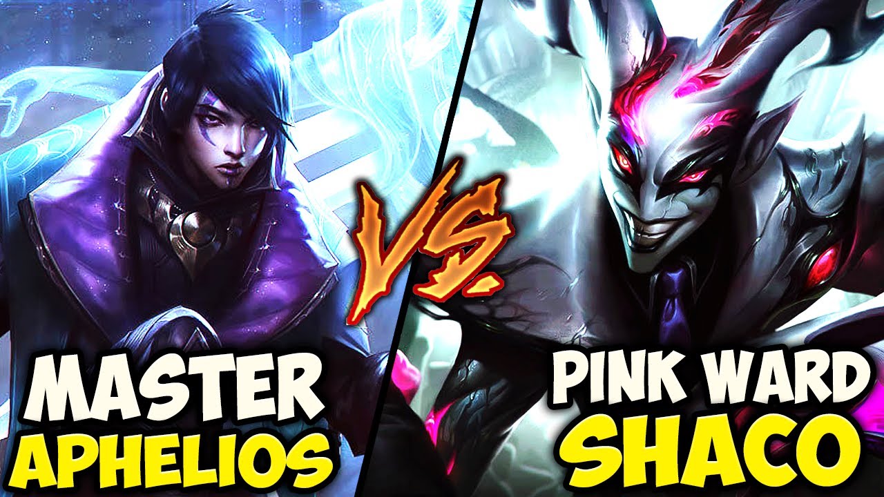 The Weirdest Top Matchup ever? Pink Ward Shaco vs. Aphelios Top Main ...