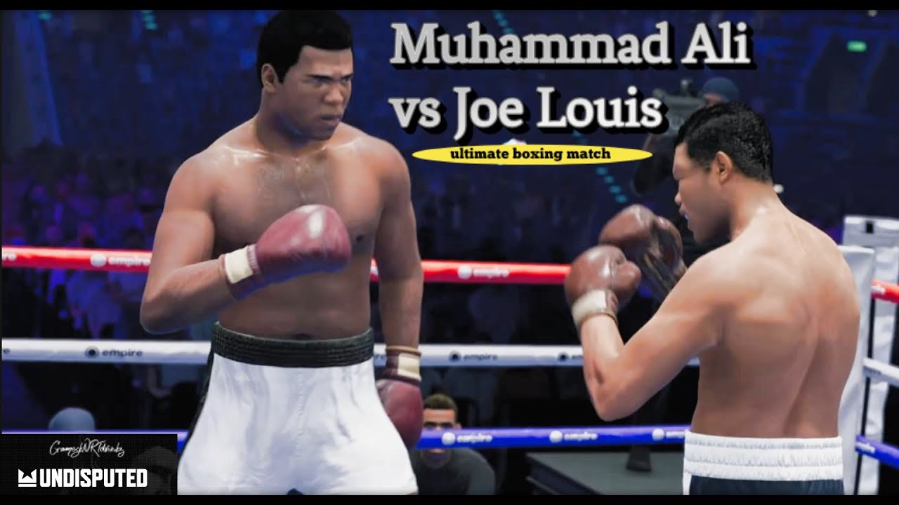 Undisputed : Muhammad Ali vs Joe Louis ultimate heavyweight mythical ...