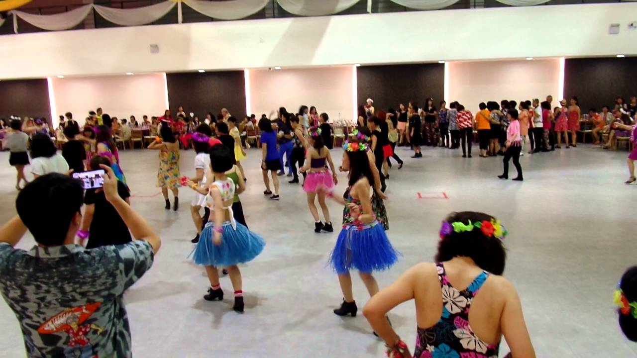 Saltimbanque Line Dance @ Aloha Jamming - YouTube