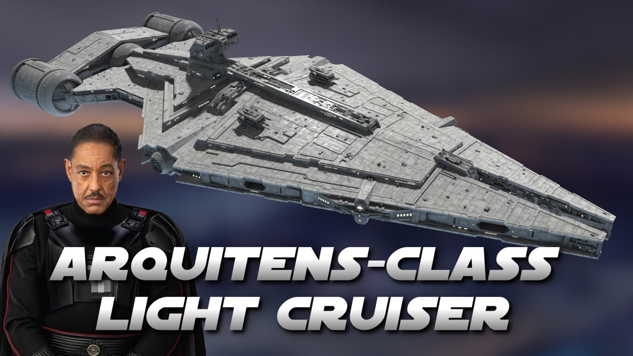 Arquitens-class Light Cruiser - Moff Gideon's flagship | Star Wars ...