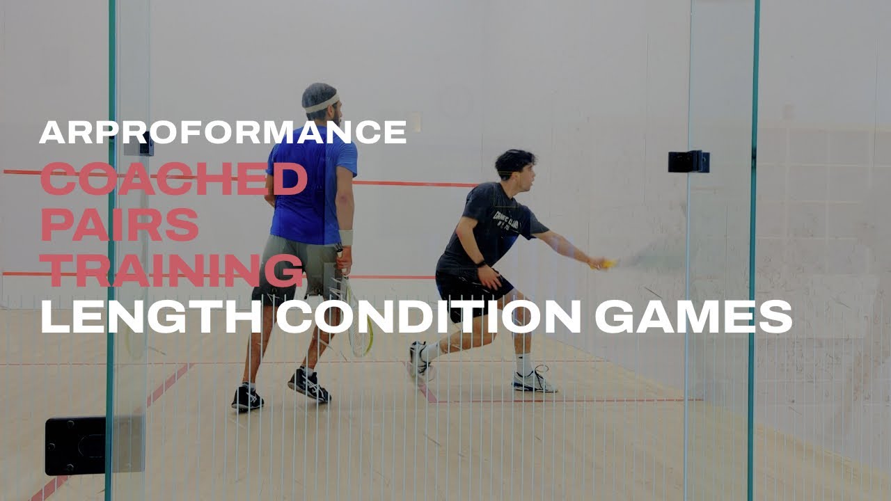 Coached Pairs Training: Length Based Condition Games - YouTube