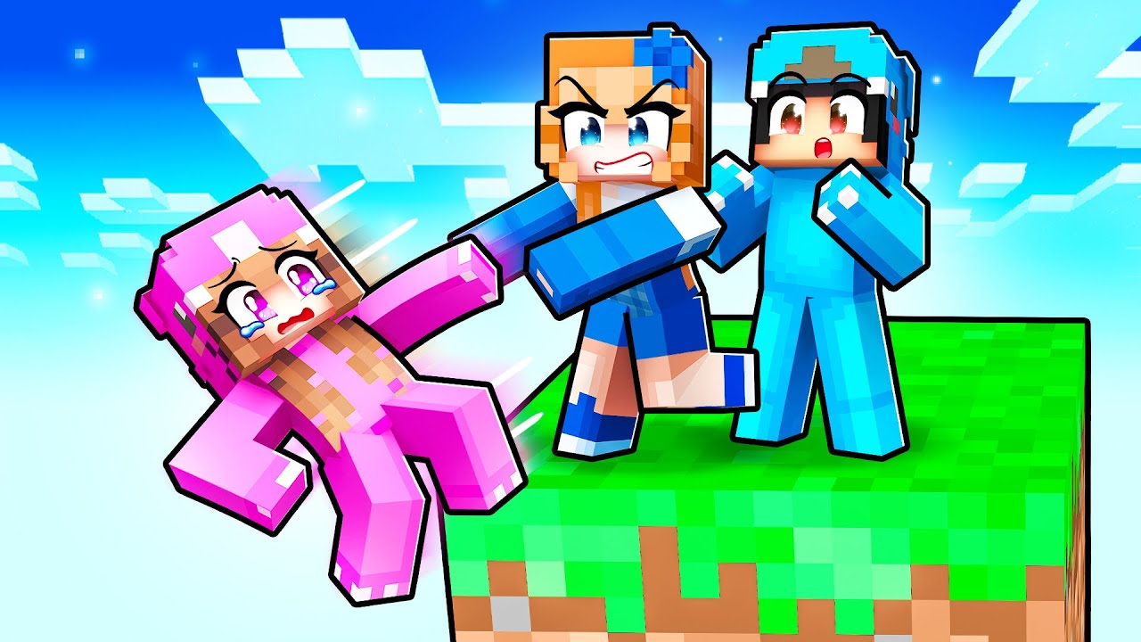 Stuck On ONE BLOCK With CRAZY FAN GIRL! - YouTube