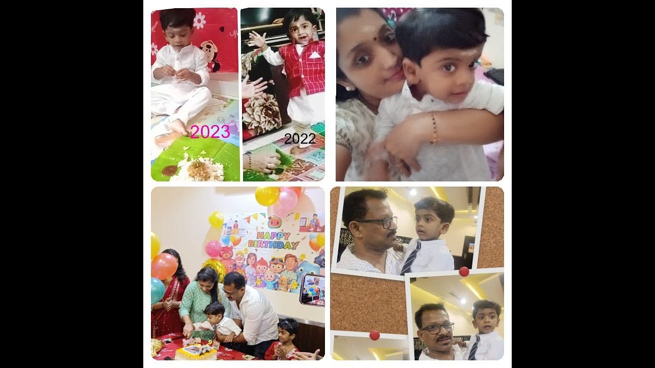 Second Birthday Celebration Sanig Sreehari/ Birthday Celebration ...
