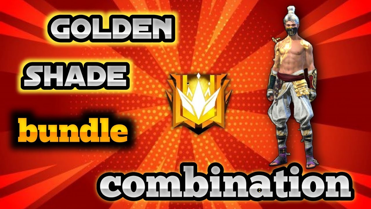 golden shade bundle dress combination free fire | new mystical master ...