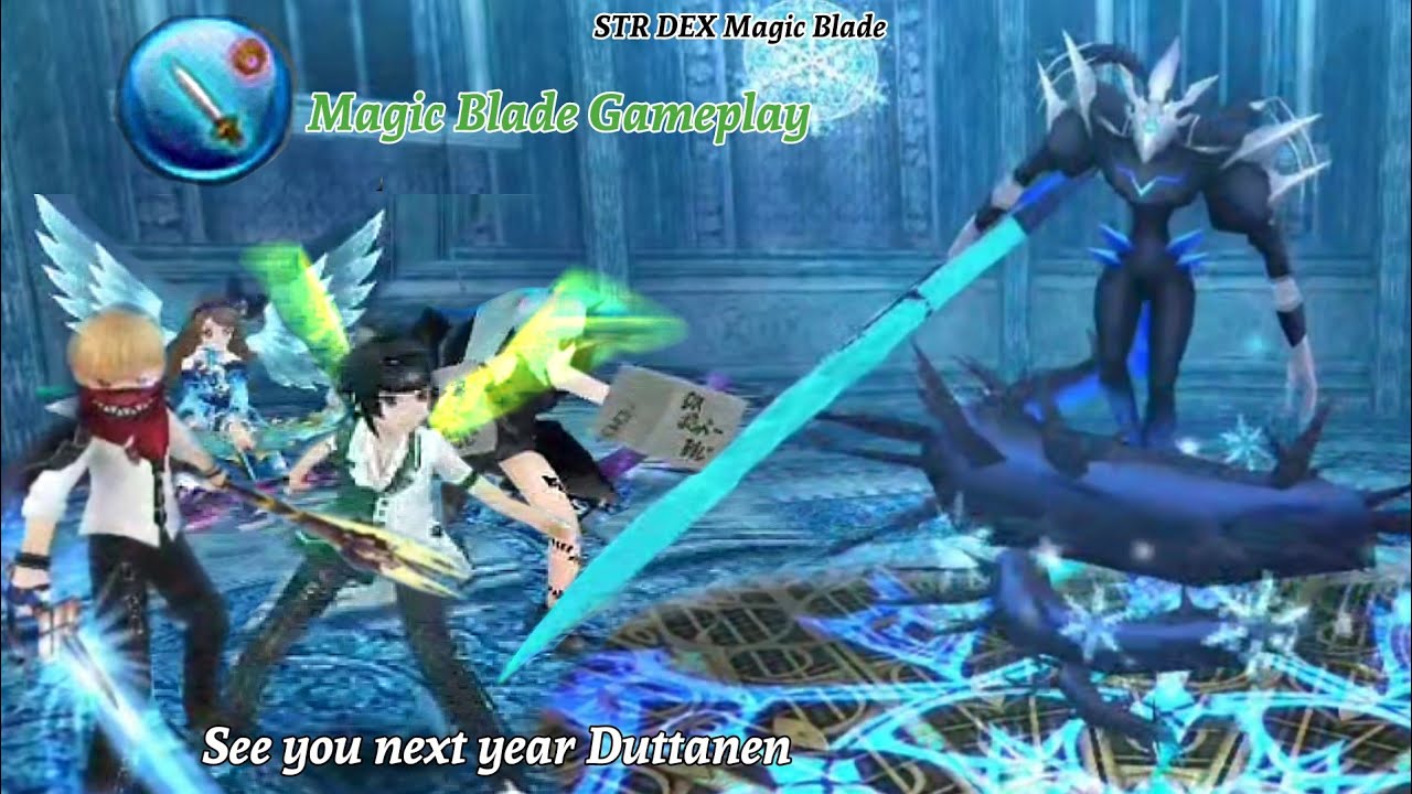 Toram Online - Cya Next Year Duttanen ( Magic Blade Gameplay ) - YouTube
