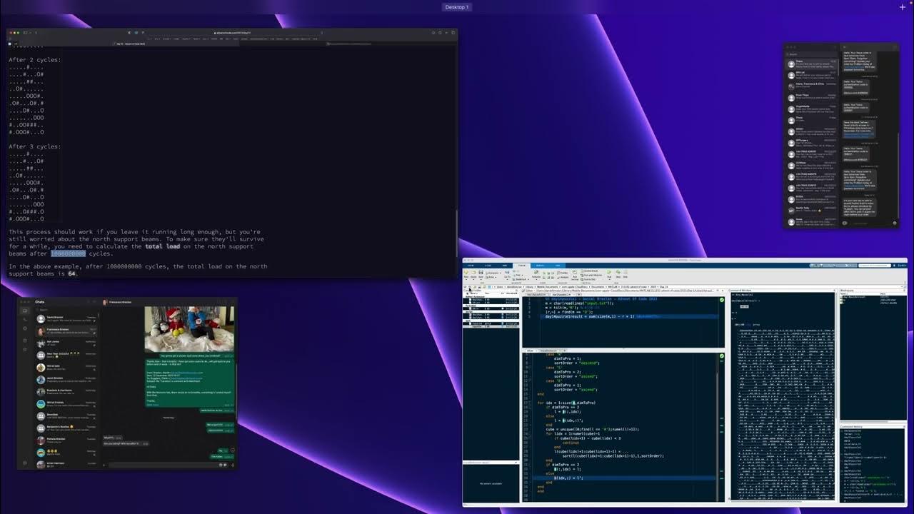 Advent of Code Walkthough MATLAB 2023 Day 14 - YouTube