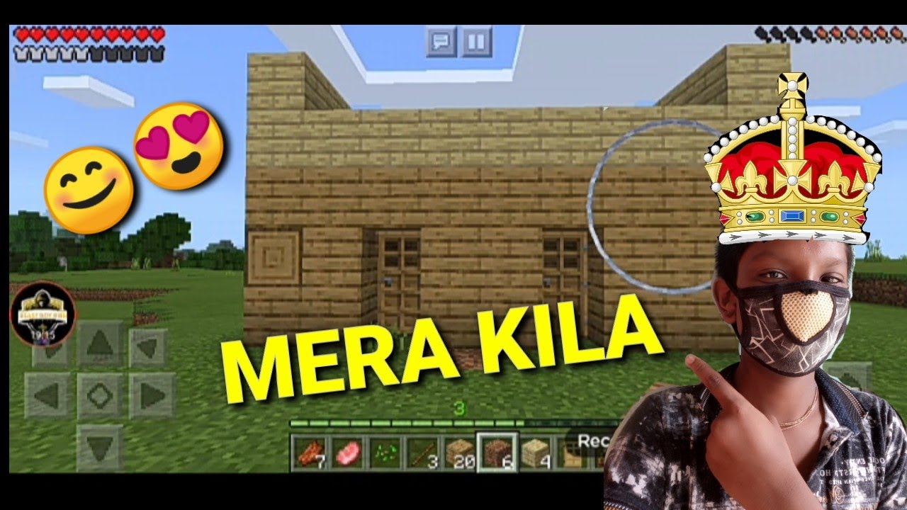 I made my kila in survival mod in Minecraft||BEAST BOY BIBU - YouTube
