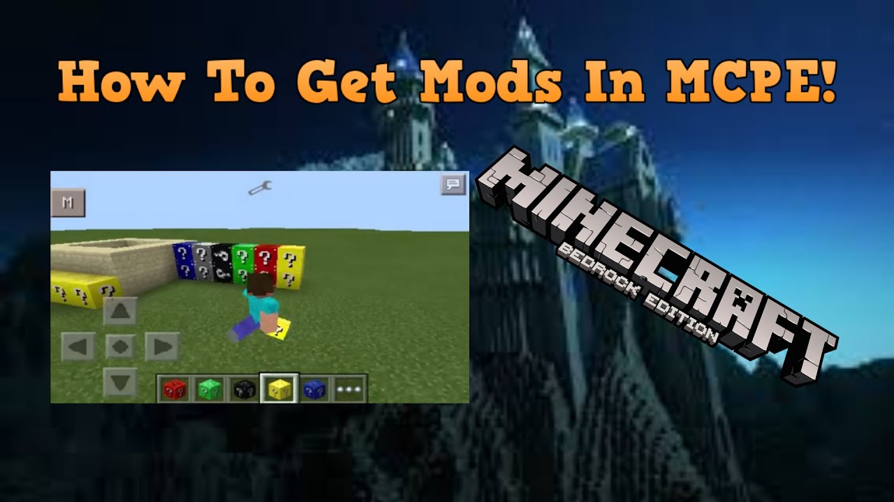 How To Get Mods In Minecraft Bedrock Edition! - YouTube