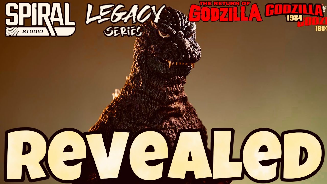 Spiral Studios The Legacy Series: Godzilla 1984 Revealed ( The Return ...