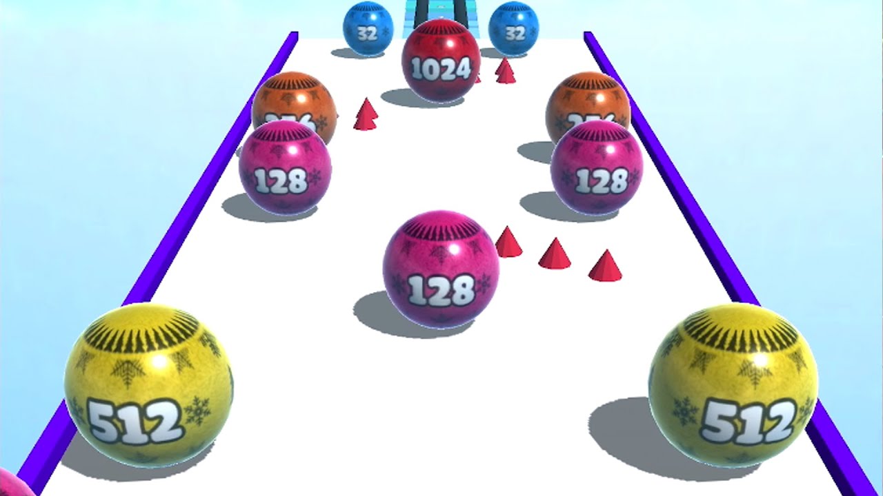 Ball Merge 2048 - All Levels Ball Gameplay Android, iOS ( Level 1953 - 1962 ) - YouTube