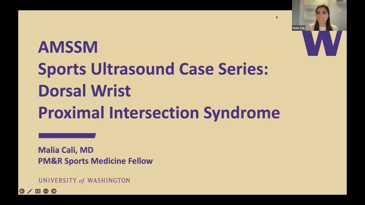 Proximal Intersection Syndrome with Dr. Malia Cali | AMSSM Sports ...